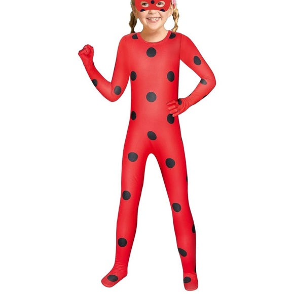 No Brand | Costumes | Girls Ladybug Miraculous Marionette Cosplay ...